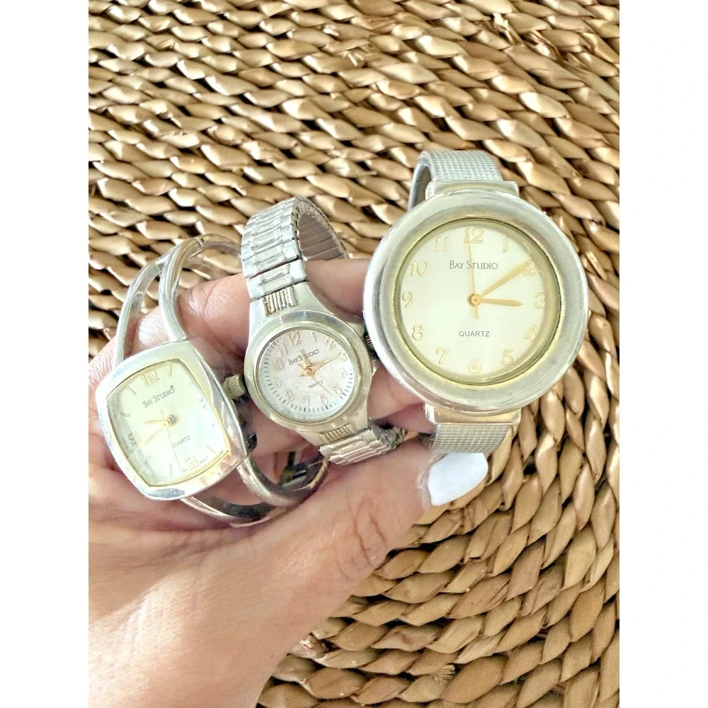 Bay Studio | Accessories | Vintage Bay Studio Watch Lot Of 3 Womens ...